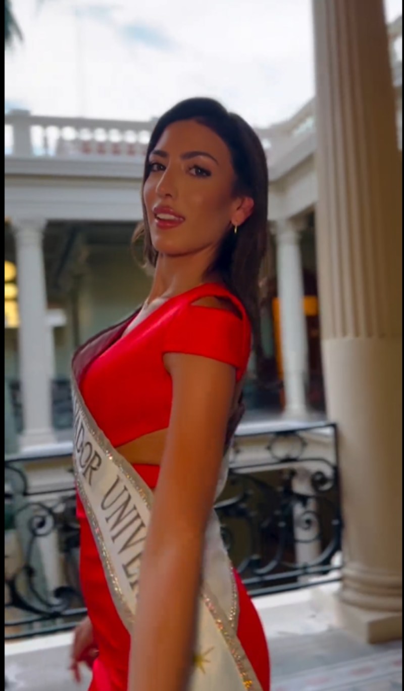 Miss El Salvador, Isabella García Manzo, ya está en el país - Noticias de El Salvador
