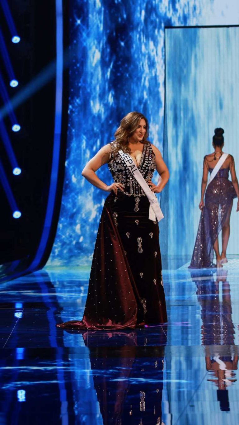 Miss Nepal, a mais aplaudida pelo público nas preliminares do Miss ...