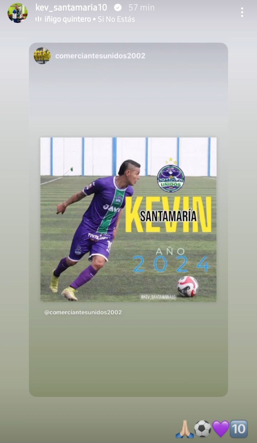 ¿Jugará Kevin Santamaría en la Primera de Perú? - Noticias de El Salvador