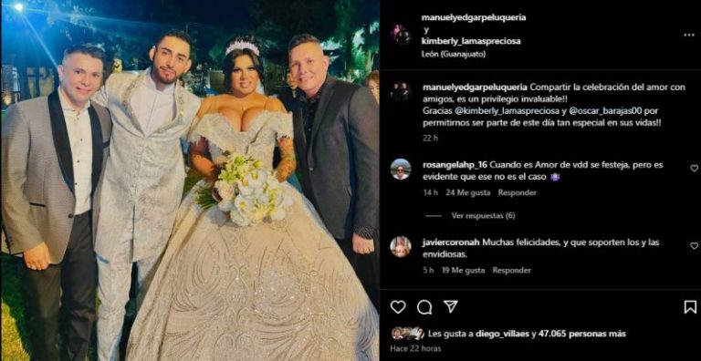 Kimberly "La más preciosa" se casó. Así lució en su boda - Noticias de ...