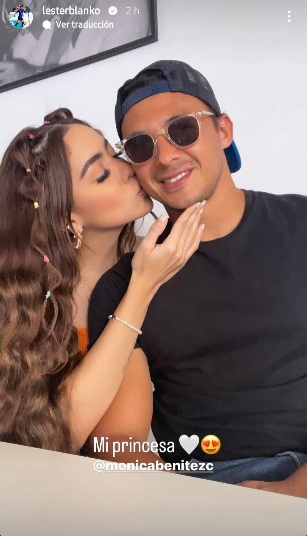 ¿Quién es la bella pareja de Léster Blanco? - Noticias de El Salvador