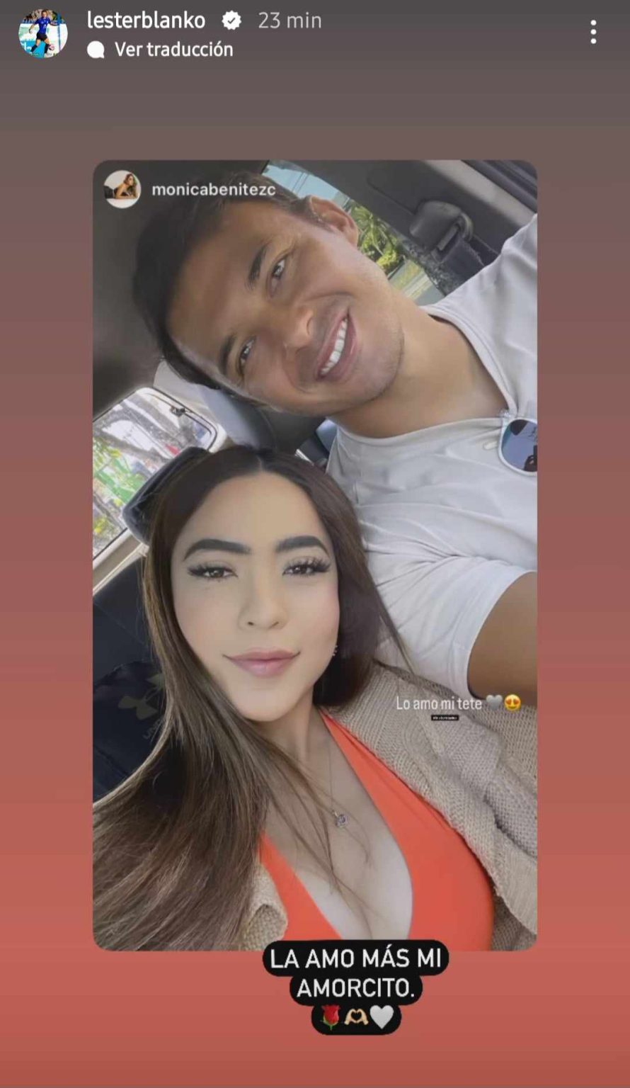 ¿Quién es la bella pareja de Léster Blanco? - Noticias de El Salvador