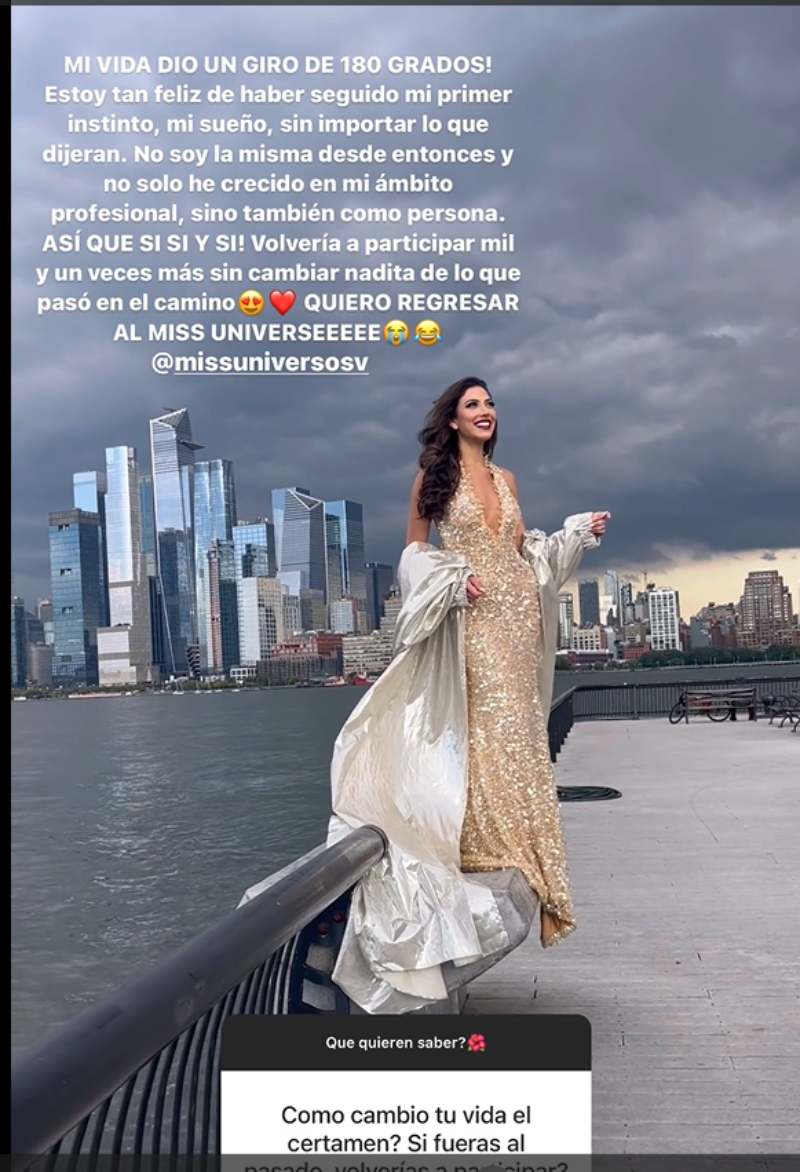 Isabella García-Manzo revela cómo le cambió su vida Miss Universo