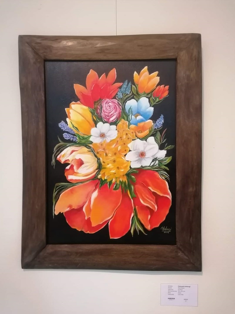 Artistas salvadoreñas embellecen con muestra pictórica la Embajada de ...