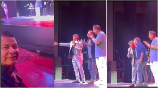 Cocolito se une a Álvaro Torres y su hijo para cantar "Patria querida ...