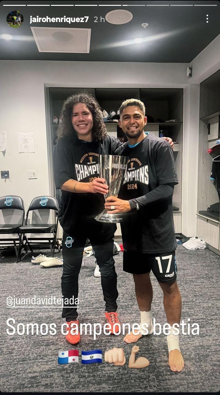 ¡Jairo Henríquez, campeón de la Conferencia del Oeste en la USL ...