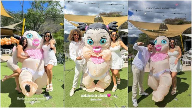 Mafer Salinas revela el sexo de su bebé rodeada de amigos y colegas ...