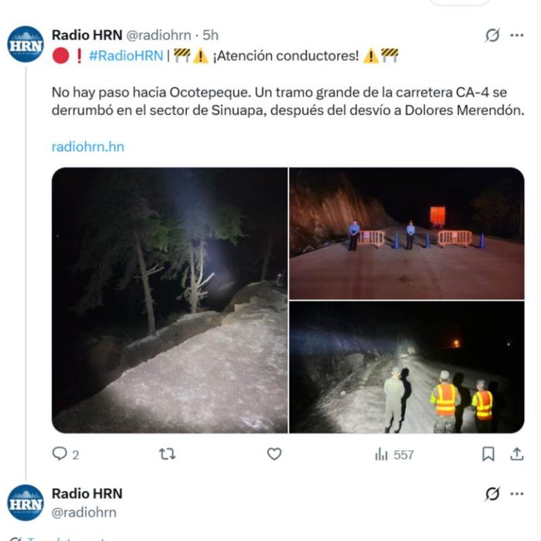 Paso fronterizo El Poy El Salvador y Honduras cerrado - Noticias de El ...