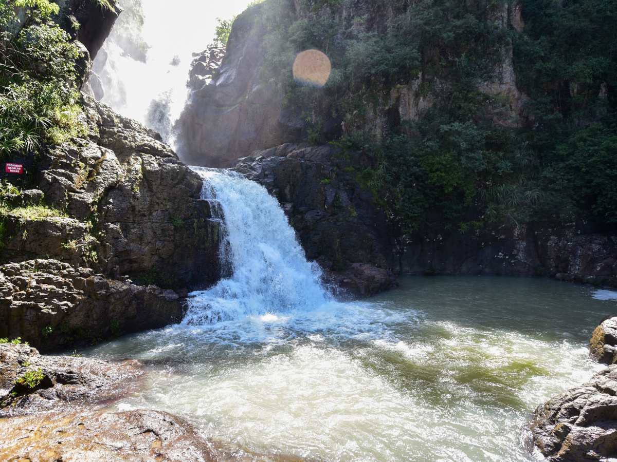 Las Pilas y Olomina, dos impresionantes cascadas en Arambala