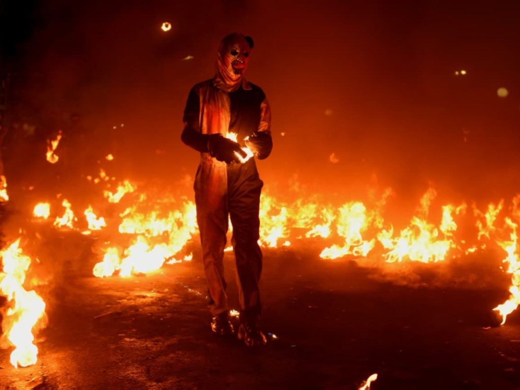 Nejapa vibró con la batalla de las bolas de fuego - Noticias de El Salvador