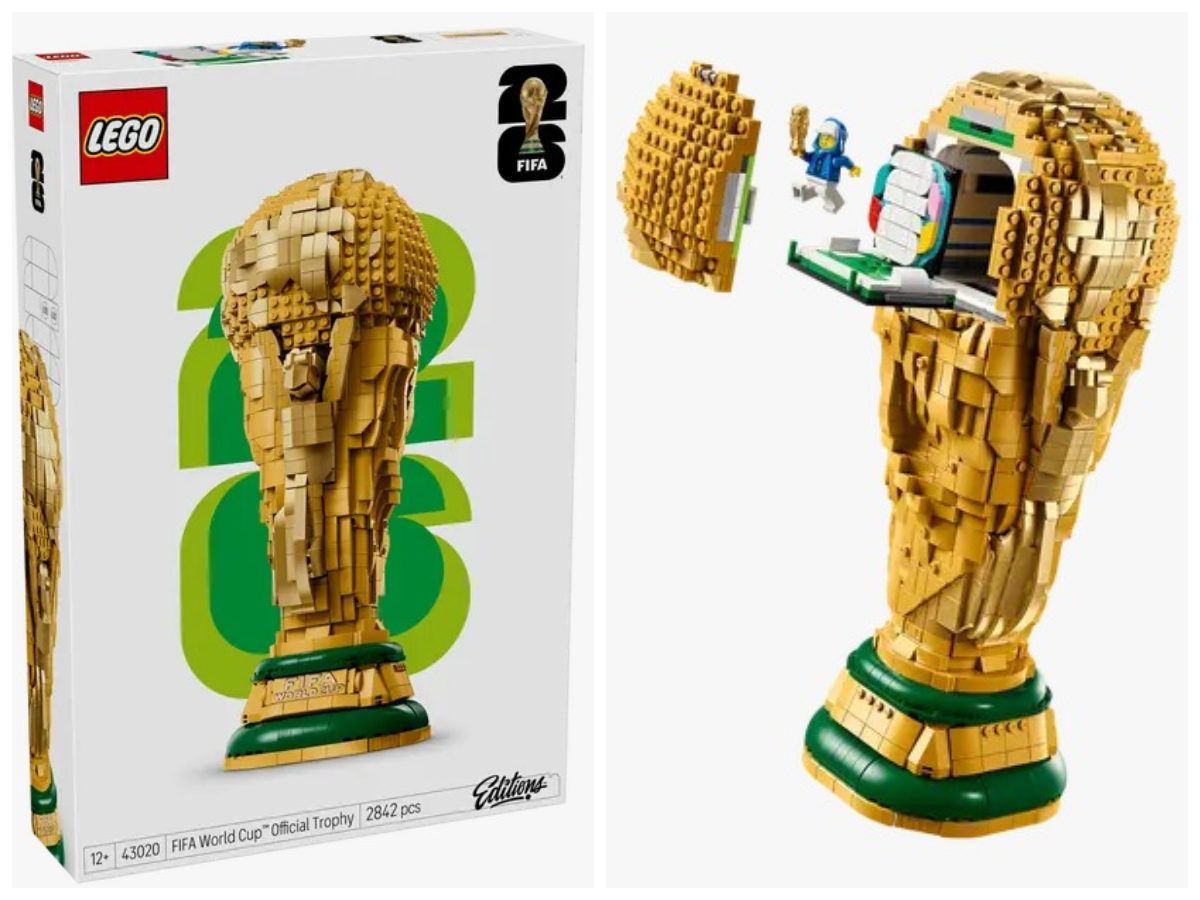LEGO sorprende con réplica oficial del trofeo de la FIFA - Noticias de ...