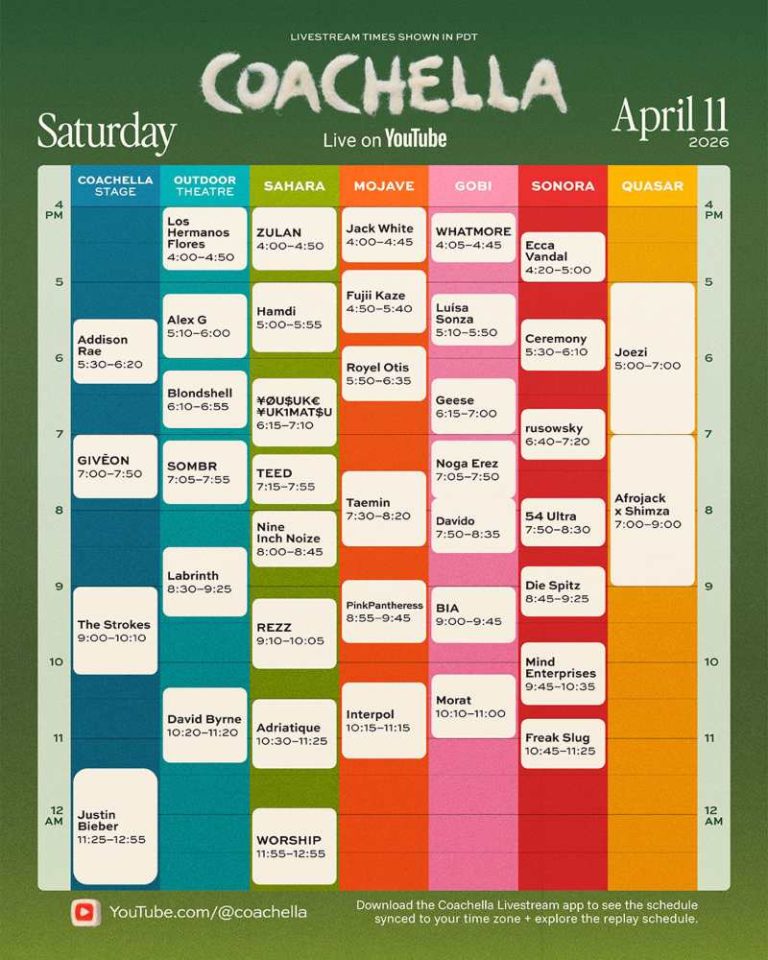 Los Hermanos Flores en Coachella: hora y cómo ver en vivo